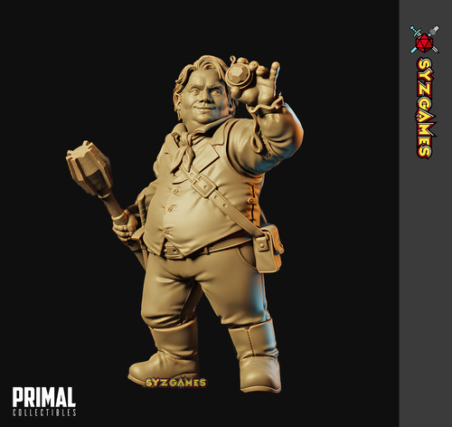 Regis The Halfling Forgotten Realms Fantasy Miniature Rogue DnD ...