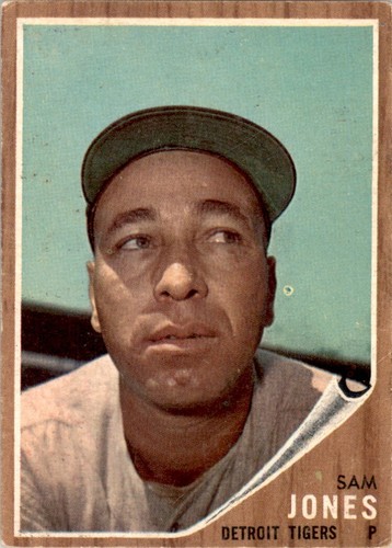 1962 Topps Baseball Sam Jones (B) Detroit Tigers #92 | eBay