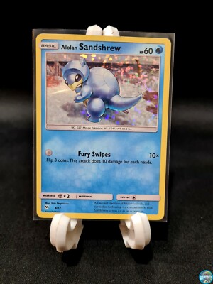 Pokemon Card ALOLAN SANDSHREW 4/12 Holo 2019 MCDONALDS PROMO | eBay ...
