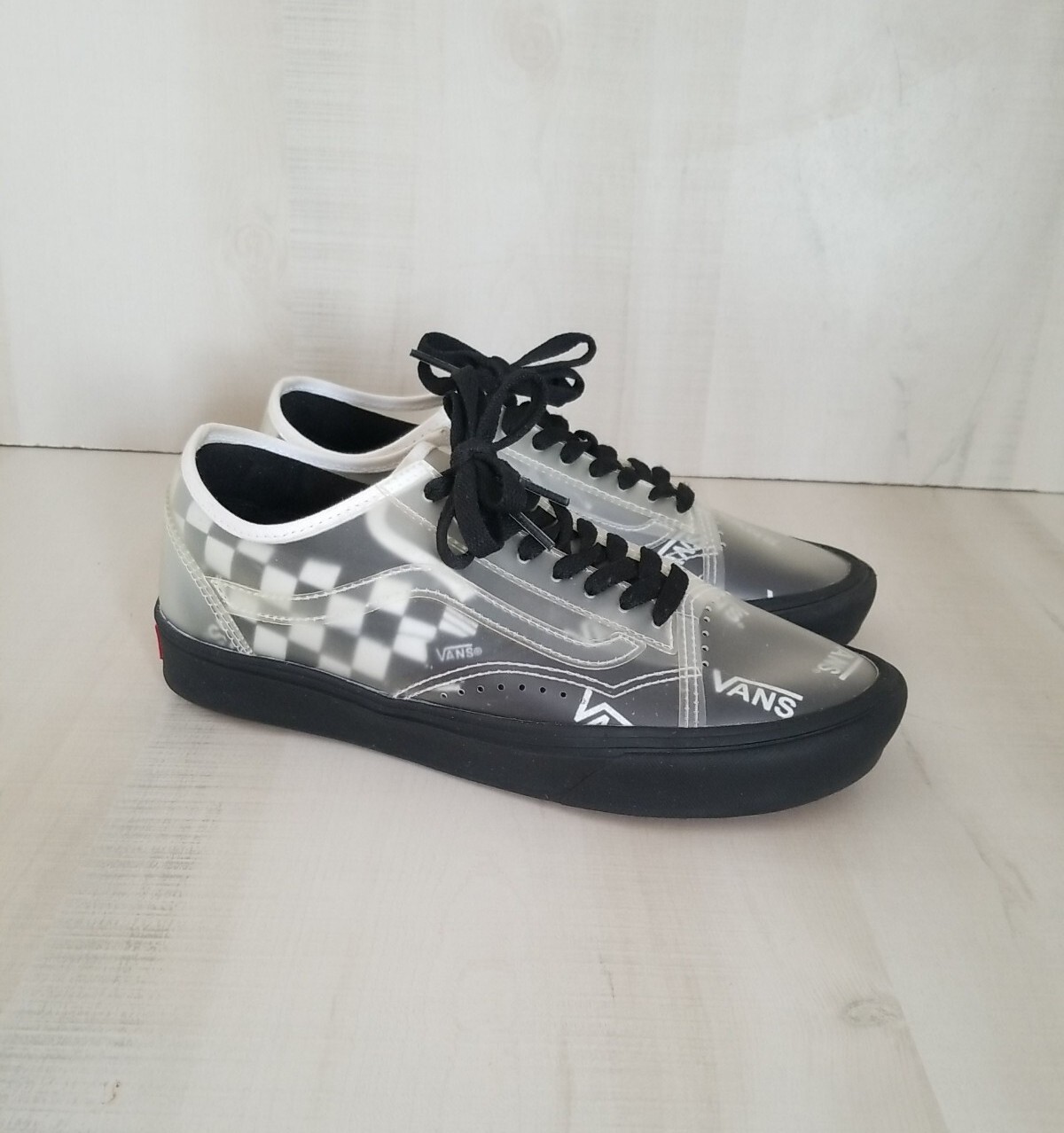 Vans Block ComfyCush Slip Skool Skate Sneakers Shoes … - Gem