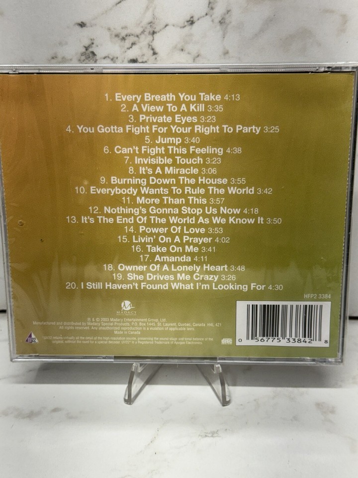 20 Hits of the 80's, Vol. 4 by The Countdown Singers - CD - Madacy ...