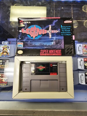 Legend (Super Nintendo | SNES) Authentic With BOX and Cartridge | eBay