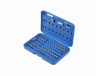 TRAX 100pc Magnetic Security Bit Set. Universal Hex + 1/4" Phillips ...