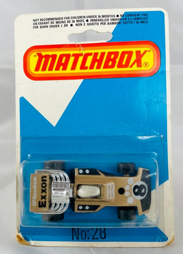 VINTAGE MATCHBOX No 28 Formula 5000 Racing Car SEALED 1:64 MADE IN ...