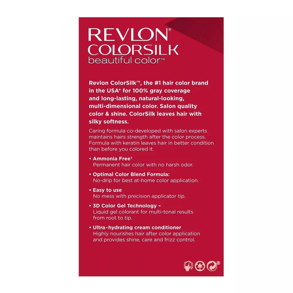 Revlon ColorSilk Hair Color - 70 Medium Ash Blonde | eBay
