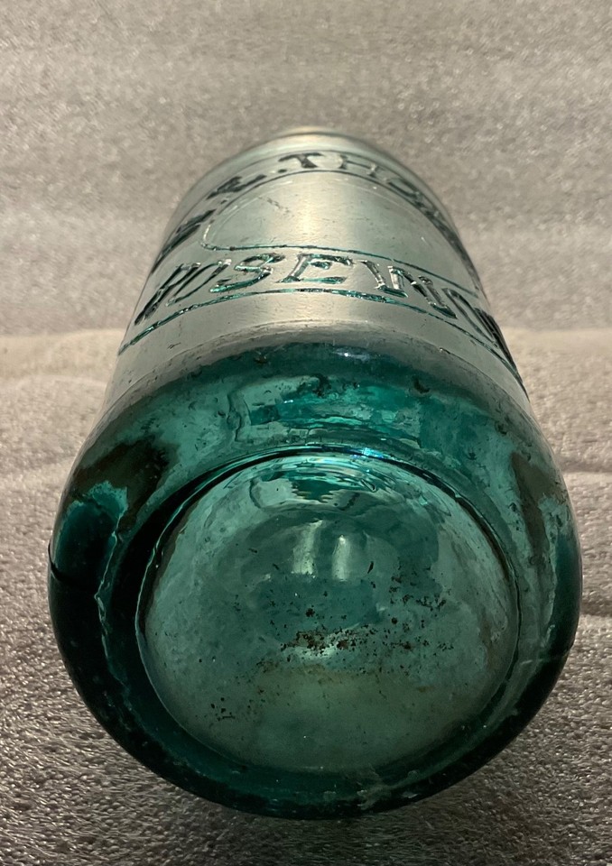 Rare Antique Codd, Marble bottle- W.E. Thomas, Rosewood (QLD). Great ...