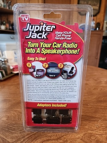 Jupiter Jack Turn Your Car Radio Into A Speaker Phone AT&T Verizon ...