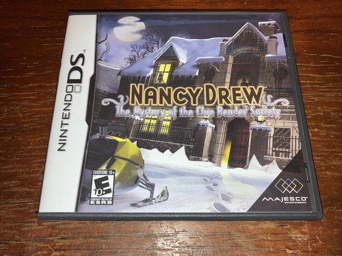 Nintendo DS - Nancy Drew The Mystery Of The Clue Bender Society ...