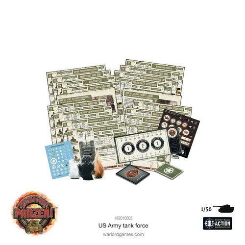 Warlord Games Achtung Panzer! US Army tank force 28mm WWII Tank ...