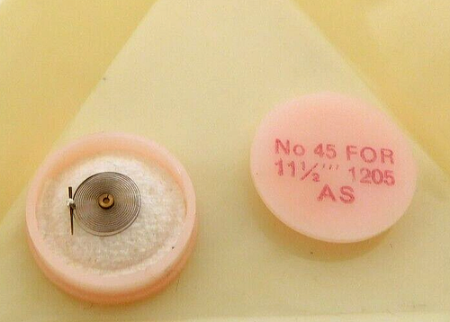 AS 1205 PART # 45 HAIR SPRING. NEW OLD STOCK | eBay