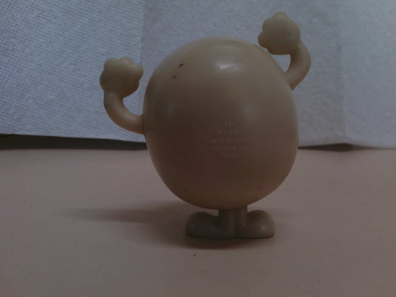 Mr Men Show & Little Misses 2008 THOIP Figure Figurine Mr. Happy Glow ...