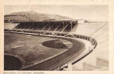 Bologna Italy The Littoriale Stadium Antique Postcard K77727 | eBay