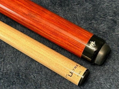 TNT Custom Pool Cue With Jacoby Ultra Pro Shaft. Bloodwood into Ebony ...