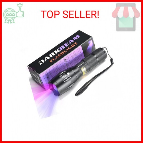 DARKBEAM UV 365nm and 395nm Light Wood's lamp Blacklight Ultraviolet ...