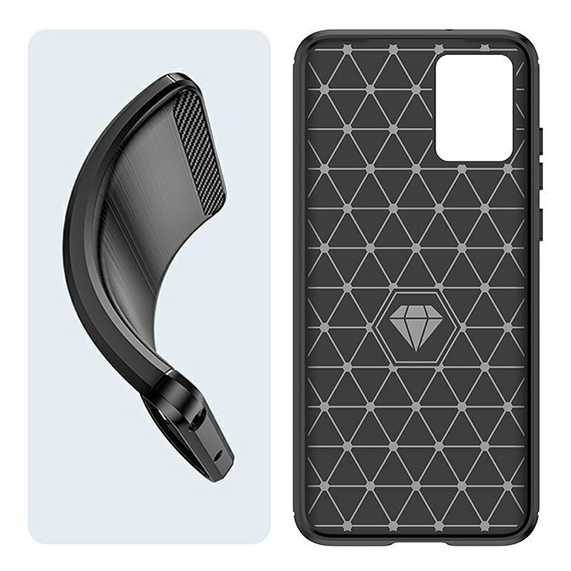 FÜR Samsung Galaxy M35 - CARBON Lux Case Hülle Etui Schutz Handy Tasche ...