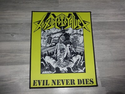 Toxic Holocaust Backpatch Back Patch Thrash Speed Metal Onslaught Havok ...