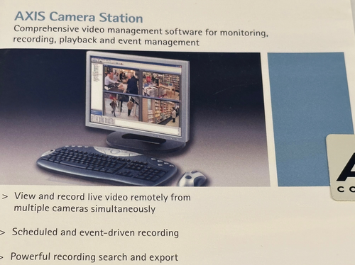 Axis ACS Camera station License 4 core Device NVR 0879-060 Version 5 | eBay