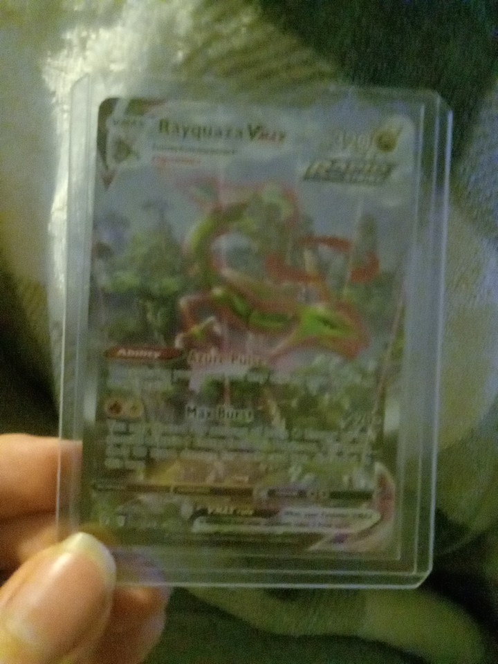 Rayquaza VMAX (Alternate Art Secret) 218/203 Swsh07: Evolving Skies ...