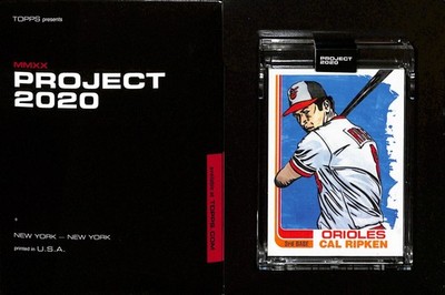 2020 TOPPS PROJECT 2020 #270 CAL RIPKEN JR - BALTIMORE ORIOLES - BLAKE ...