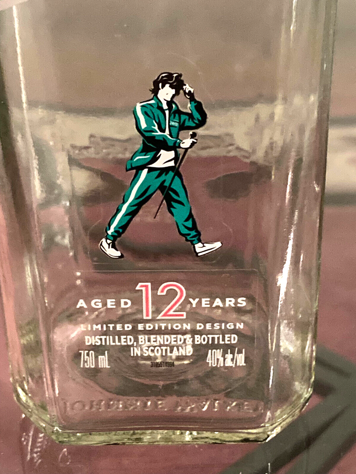 Johnnie Walker Black Label "Squid Game" 750ml Bottles (Empty) Lot Of 3 ...