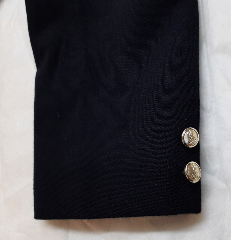 No1B Rn Veste Po Mans Britannique Naval Robe Petty Officiers 6 Boutons ...