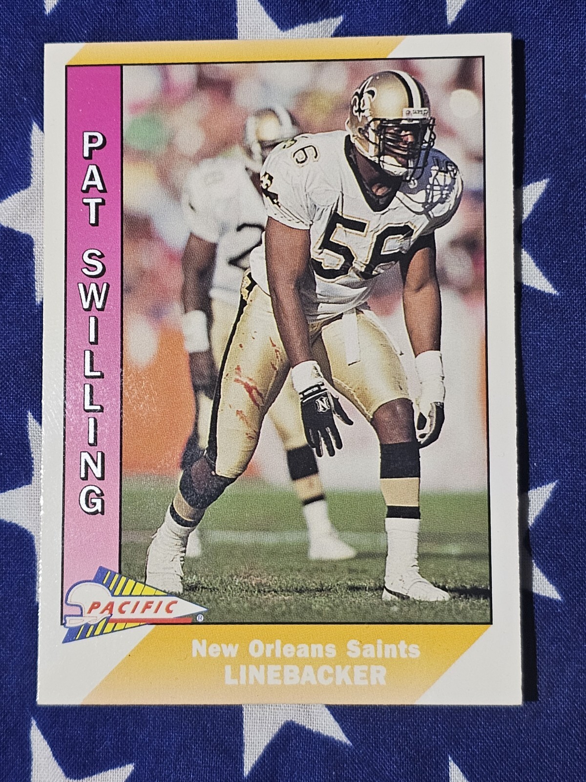 1991 Pacific 🏈 Football Card #336 Pat Swilling LB New Orleans Saints | eBay