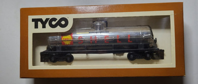 VTG Tyco 367C HO 40' Silver Shell Tank Car | eBay