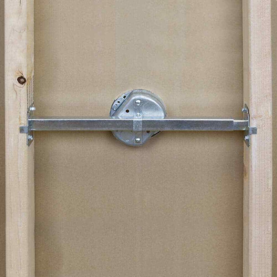 Metallic Ceiling Fan/Light Fixture Box and Brace Kit for New Work ...