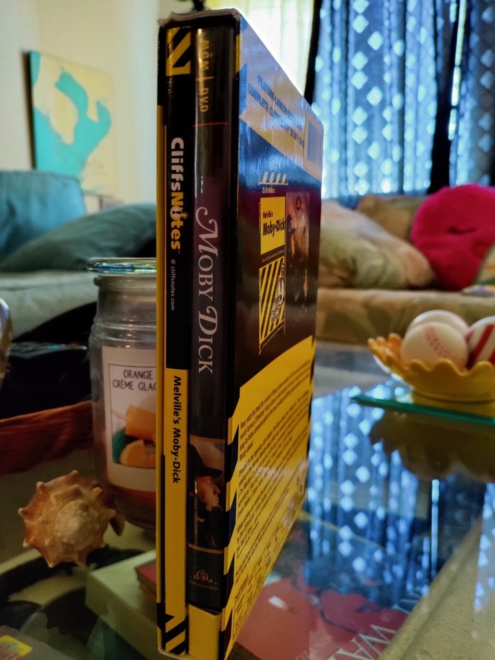 CLIFFSNOTES ULTIMATE STUDY GUIDE MOBY DICK BOOK AND DVD GREGORY PECK ...