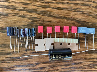 Dual CS 626 Recap Kit Capacitors Turntable Speed Repair Set w/ Safety ...