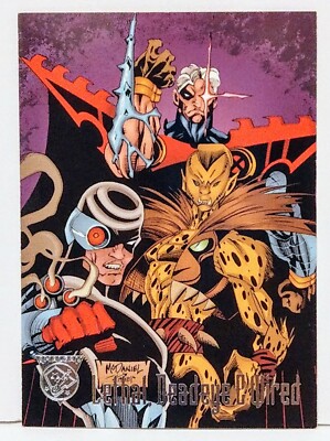 1996 FLEER AMALGAM COMICS. LETHAL DEADEYE & WIRED TRADING CARD #86 | eBay