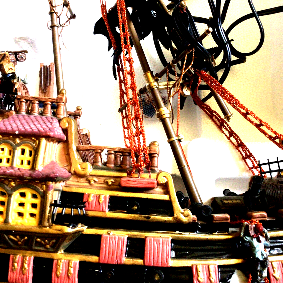 Spooky Town Collection by LeMAX, Halloween ~ The Pillager, Pirate Ship ...