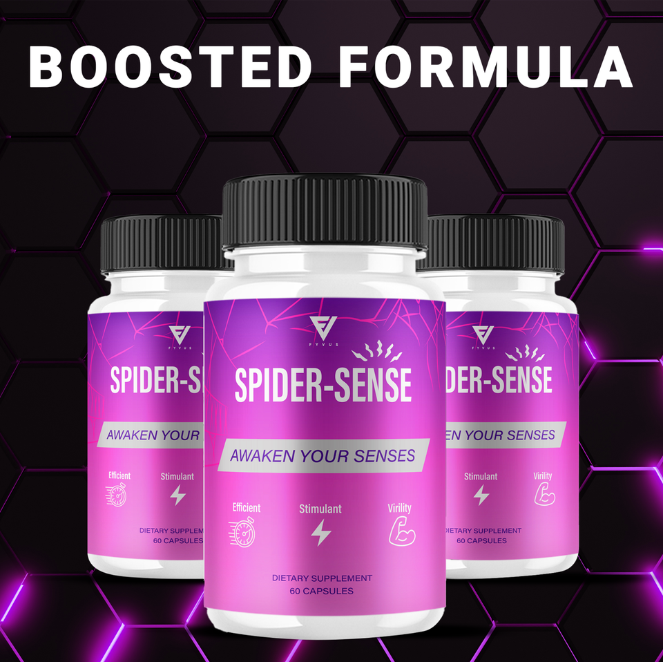 (5 Pack) Spider Sense Pills SpiderSense Supplement Max Strength (300 ...