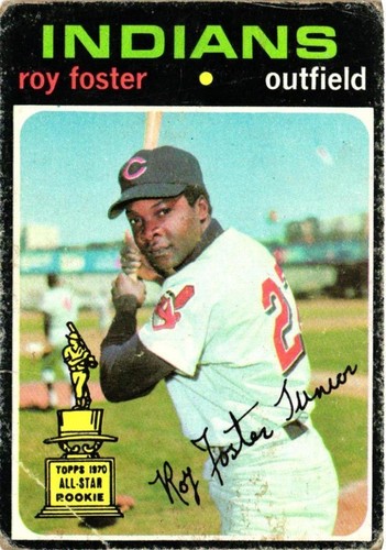 ROY FOSTER 1971 Topps #107 FREE SHIPPING B20R3S5P9 | eBay