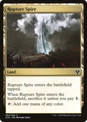 MTG Magic the Gathering Rupture Spire (304/355) Commander 2020 NM | eBay