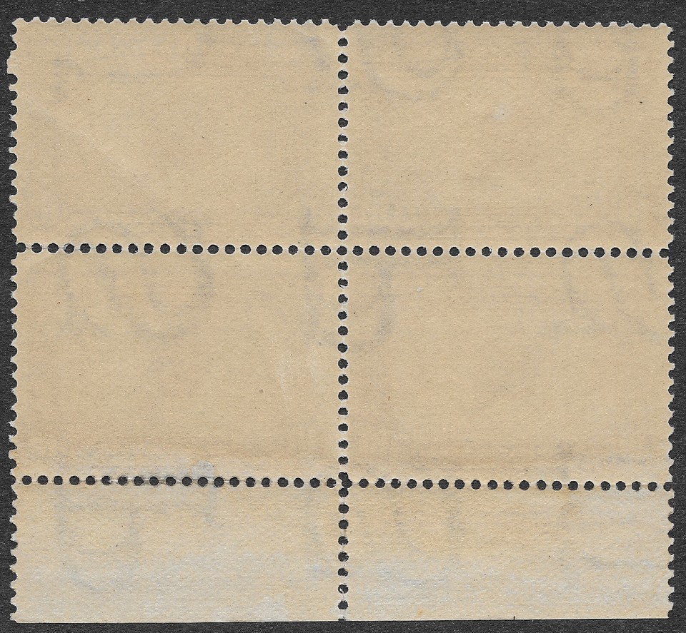 MMK Philately: US Scott #327 MNH P# Block (4) with Bureau Imprint 10c ...