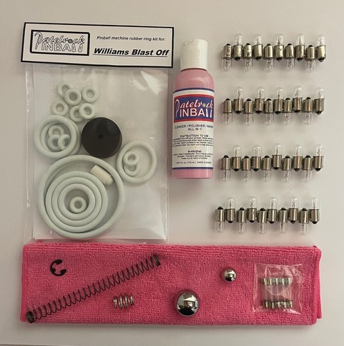 1967 Williams Blast Off Pinball Machine Maintenance Tune Up kit | eBay