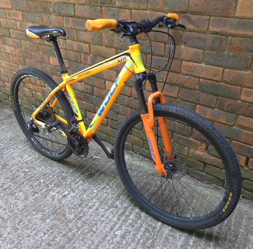 WOLF FIREFLY 27.5 DISC BRAKE MOUNTAIN BIKE (17" FRAME WITH 27.5" WHEELS ...