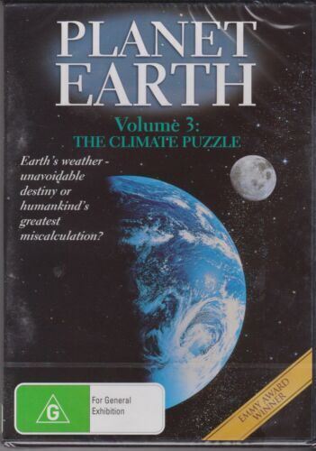 PLANET EARTH VOLUME 3 THE CLIMATE PUZZLE DVD Documentary Aus Stock NEW ...