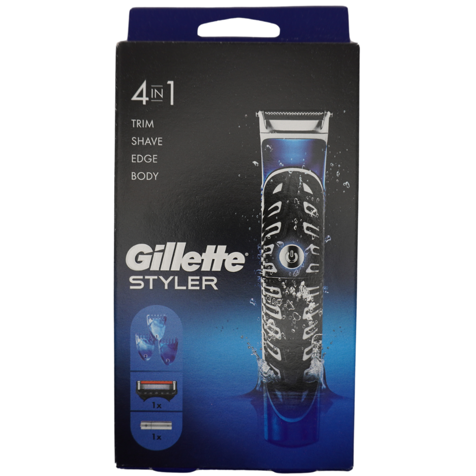 Gillette Fusion ProGlide Styler Beard Trimmer Men's Razor & Edger FREE ...