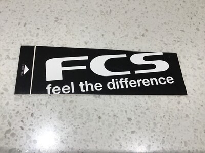 FCS SURF FINS STICKER, SURFING SURFBOARDS QUIKSILVER ROXY BILLABONG WSL ...