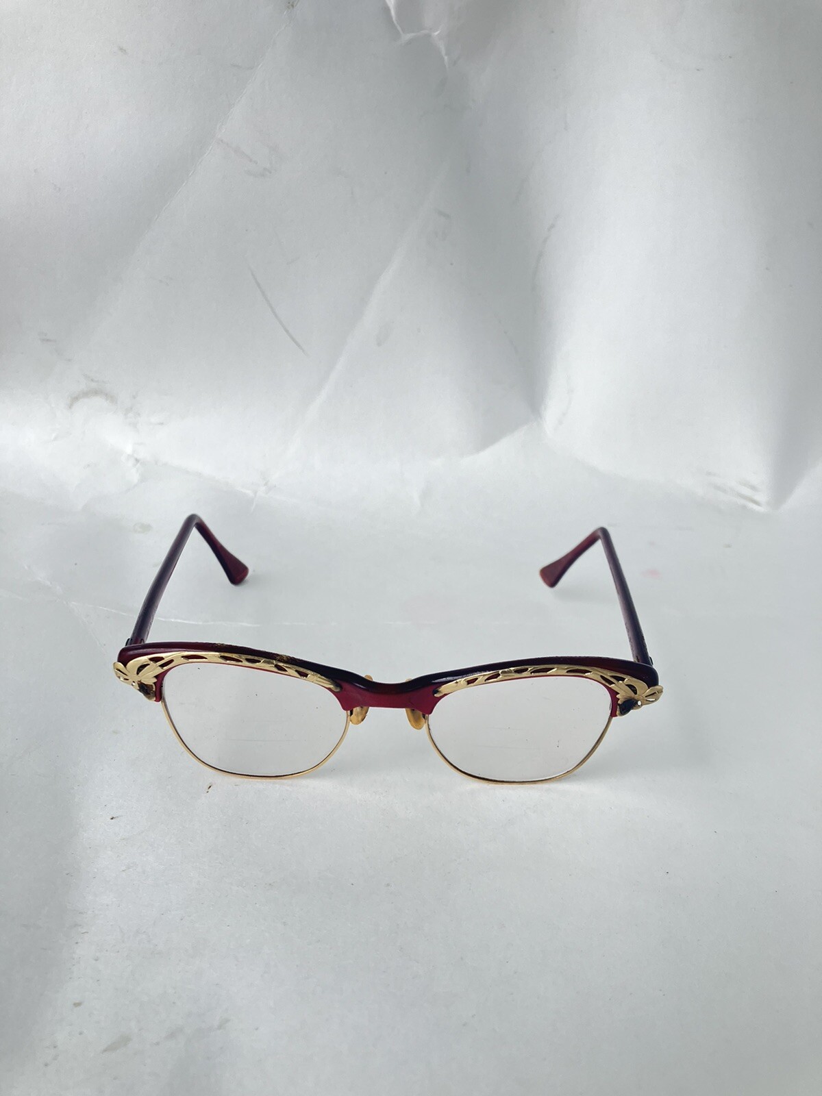 Vintage Art-Craft Brow Line Eyeglass Frames 3 3/4” 42… - Gem