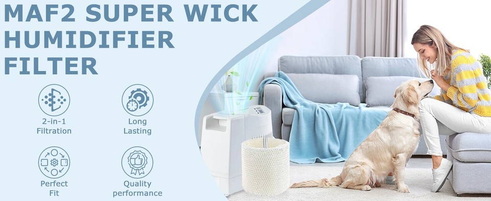 MAF2 Humidifier Wick Filter for Essick Air MAF-2 MAF2 MoistAir AirCare ...
