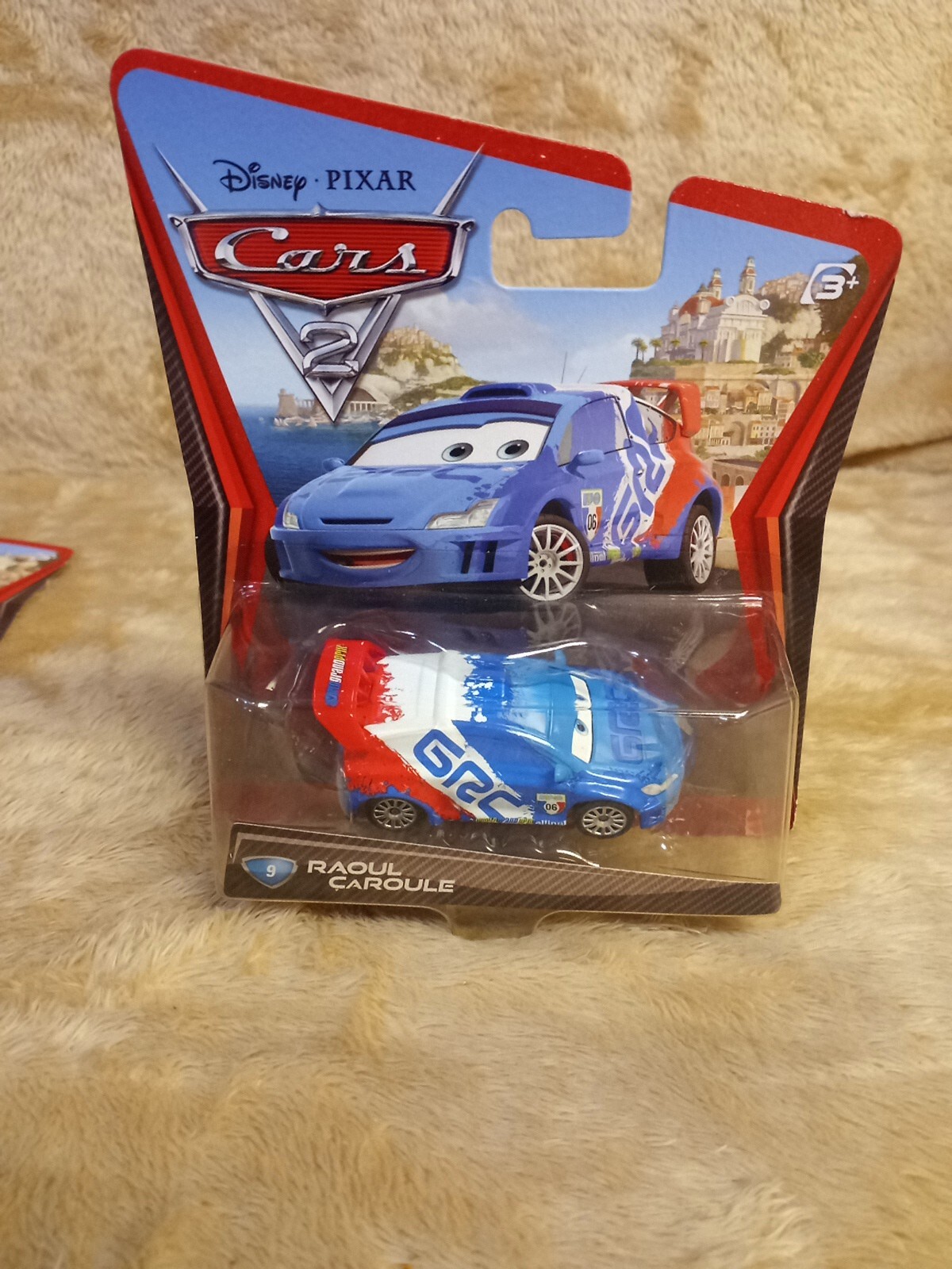 Disney Pixar Cars 2 Raoul Caroule French Racer #9 NEW SEALED CHECKOUT ...