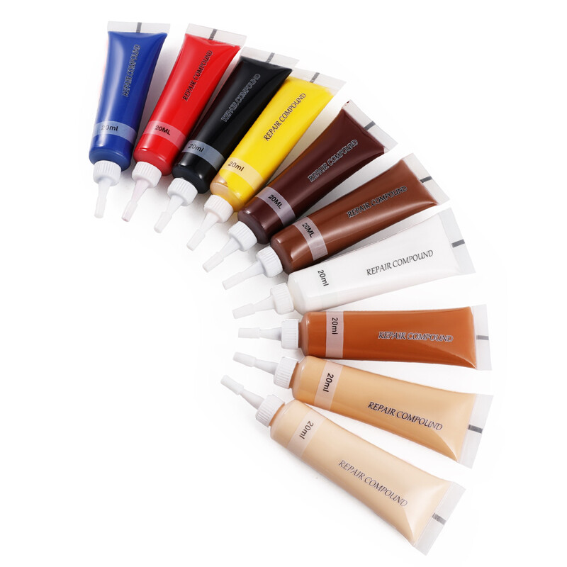 Leather Repair Vinyl Cream Kit Restore Car Seat Sofa Scratch Scuffs ...