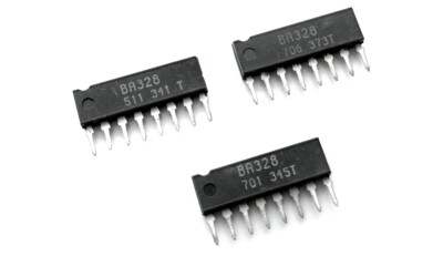 BA328 (KA2221 / LA3161 / TA7375) ROHM DUAL PREMPLIFIER 328 IC (1 pcs ...