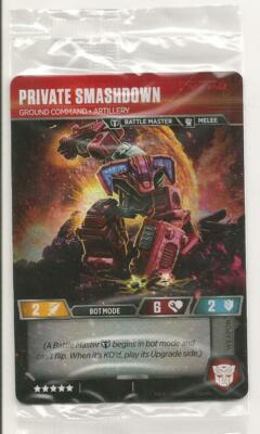Private Smashdown / Airquake Hammerclaw Transformers TCG Promo MINT ...