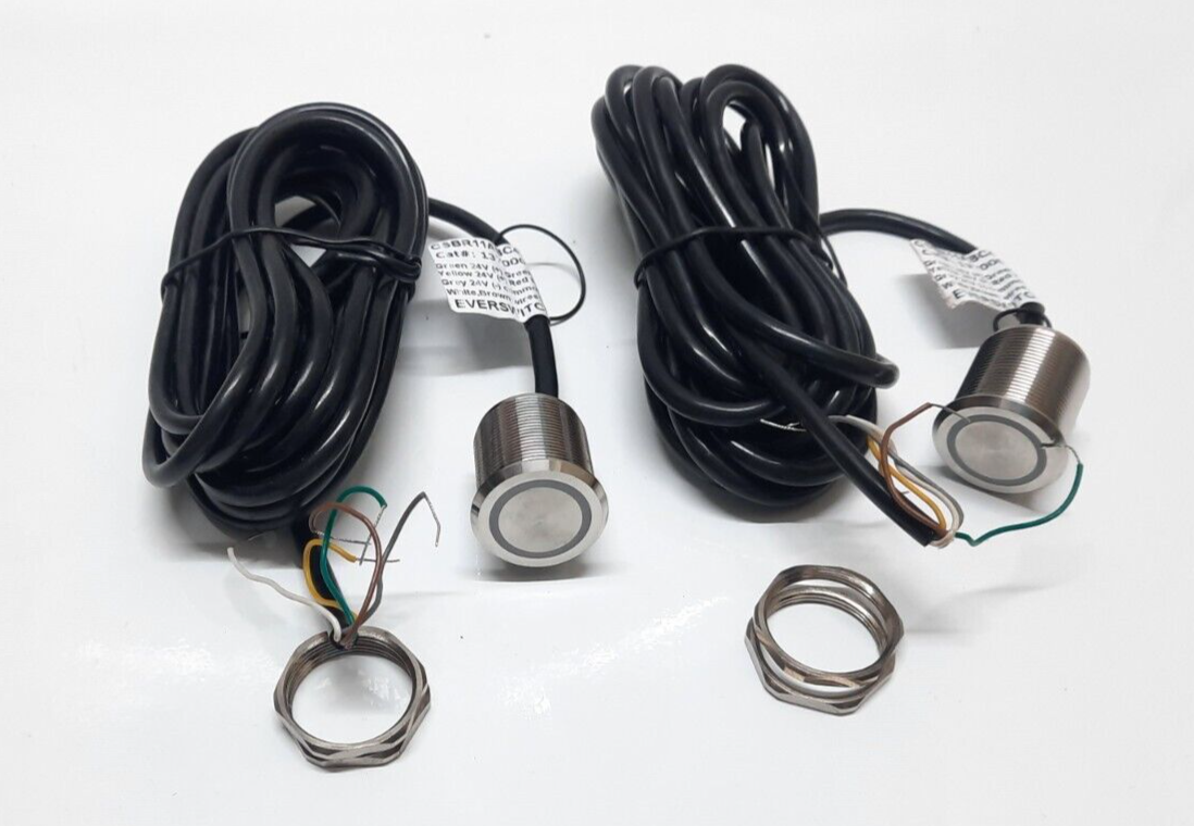 EVERSWITCH CSBR11ABC4242N LED G/R 24V 13700086 / LOT OF 2 | eBay