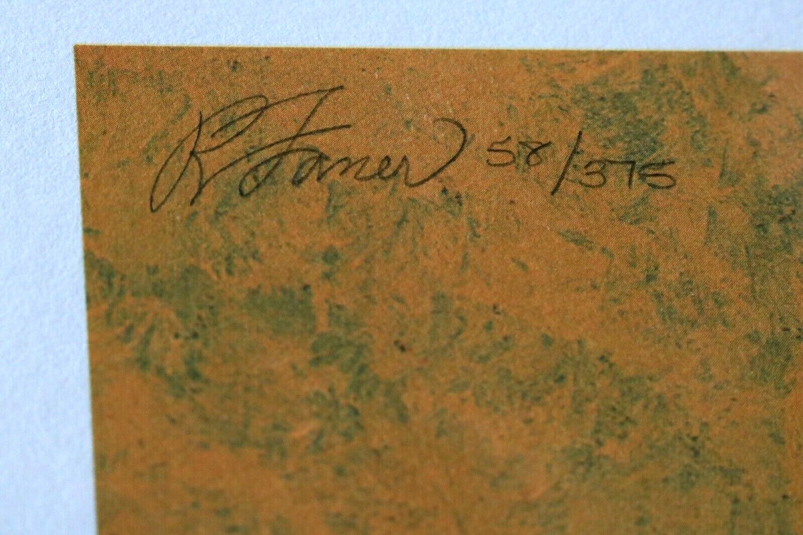 Ron Faner "Cunning as The Fox Sudden as the Rabbit" S/N Limited Edition ...