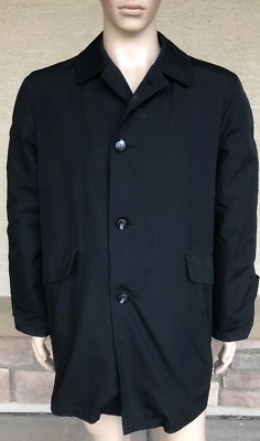 Vintage Lord Forecaster Coat Jacket J.P. Stevens Linebacker Fabric NFL ...